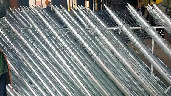 How Solar Panels Defy 70m/s Winds with Helical Piles?